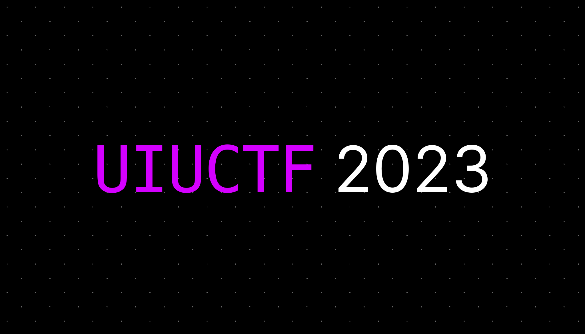 UIUCTF 2023 Writeup · Andy Liu